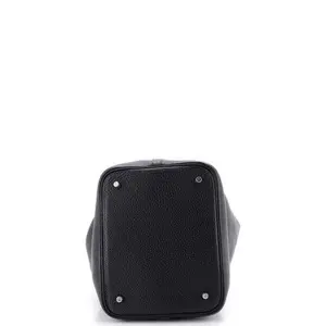 Hermès Picotin Lock Bag Clemence Mm - Noir