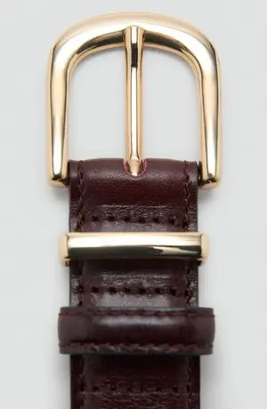 Mango Leather Belt