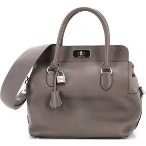 HERMES Toolbox Bag Swift 26 - Etain