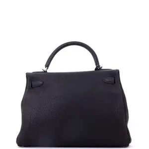 Hermès Kelly Handbag Black Togo 32