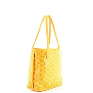Goyard Anjou Reversible Tote Coated Canvas Mini - Orange