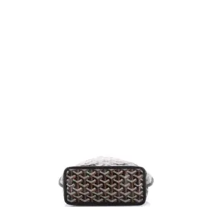 Goyard Anjou Reversible Tote Coated Canvas Mini - Black