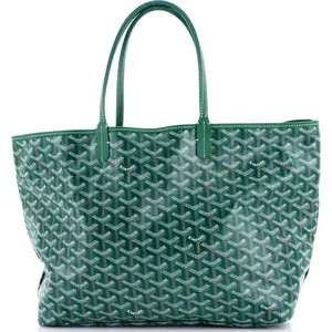 Goyard Saint Louis Tote Coated Canvas Pm - Green