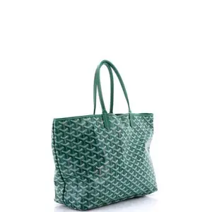 Goyard Saint Louis Tote Coated Canvas Pm - Green