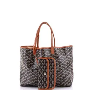 Goyard Saint Louis Tote Coated Canvas Pm