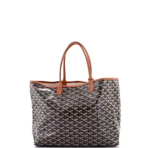 Goyard Saint Louis Tote Coated Canvas Pm