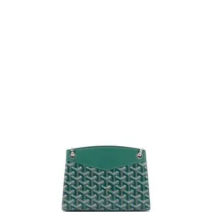 Goyard Structured Rouette Chain Shoulder Bag Coated Canvas Mini