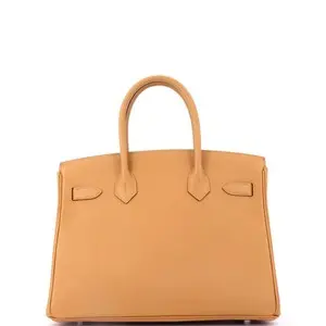 Hermès Birkin Handbag Epsom With Palladium Hardware 30 - Brown