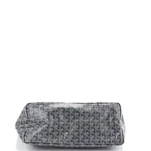 Goyard Saint Louis Tote Coated Canvas Pm - Grey