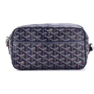 GOYARD Cap Vert Bag Coated Canvas - Blue