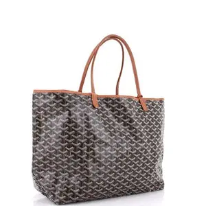 Goyard Saint Louis Tote Coated Canvas Gm - Brown