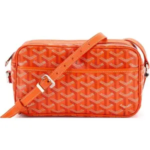 GOYARD Cap Vert Bag Coated Canvas - Orange