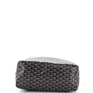 Goyard Saint Louis Pm Tote Coated Canvas - Black