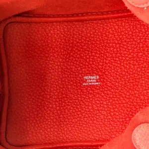 Hermès Picotin Lock Bag Clemence Pm - Rouge Tomate