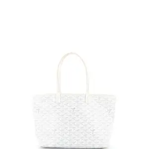 Goyard Artois Tote Coated Canvas Pm - White