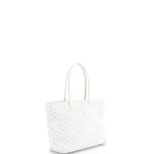 Goyard Artois Tote Coated Canvas Pm - White