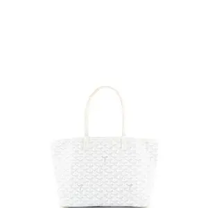 Goyard Artois Tote Coated Canvas Pm - White