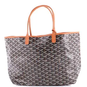 Goyard Saint Louis Tote Coated Canvas Pm - Brown