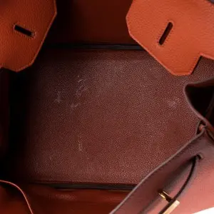 Hermès Birkin 35 Handbag - Red