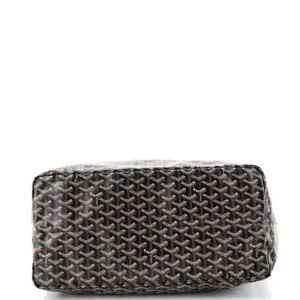 Goyard Saint Louis Tote Coated Canvas Gm - Black