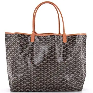 Goyard Saint Louis Tote Coated Canvas Gm - Brown