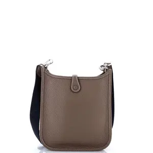Hermès Evelyne Bag Gen Iii Clemence Tpm - Grey