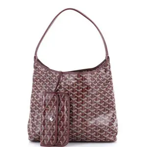 Goyard Boheme Hobo Coated Canvas - Red