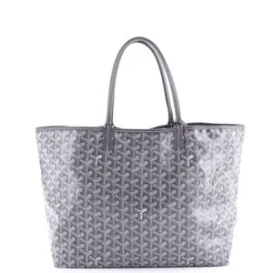 Goyard Saint Louis Tote Coated Canvas Pm - Grey