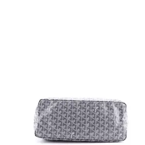 Goyard Saint Louis Tote Coated Canvas Pm - Grey