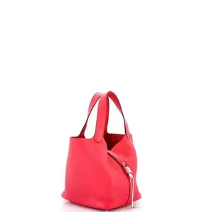 Hermès Picotin Lock Bag Clemence Pm - Pink
