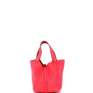 Hermès Picotin Lock Bag Clemence Pm - Pink