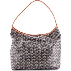 GOYARD Boheme Hobo Coated Canvas - Brown