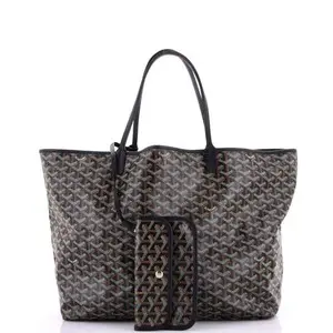 Goyard Saint Louis Tote Coated Canvas Gm