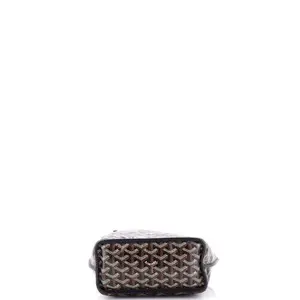 Goyard Anjou Reversible Tote Coated Canvas Mini - Black