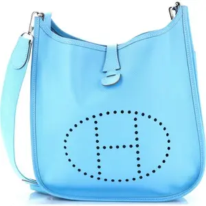 Hermès Evelyne Bag Gen Iii Epsom Pm - Celeste