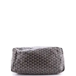 Goyard Saint Louis Tote Coated Canvas Gm - Black