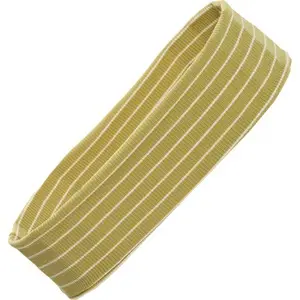 Tasha Stripe Rib Head Wrap Green