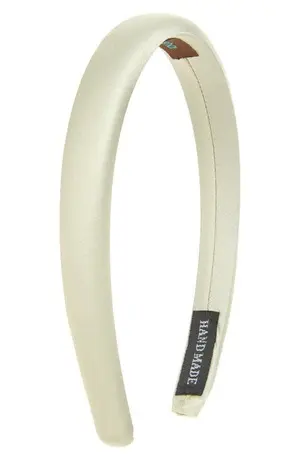 Tasha Padded Satin Headband - Mint