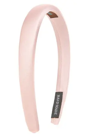 Tasha Padded Satin Headband - Pink