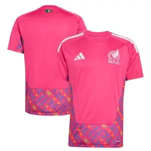 Adidas Mexico National Team Fifa X World Cup 2026 Goalkeeper Replica Jersey - Pink