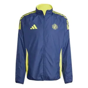 Adidas Nashville Sc 2025 Anthem Reversible Full-zip Jacket - Yellow