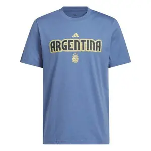 Adidas Argentina National Team Jersey Hook T-shirt - Blue