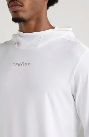 TENŌRE Logo Graphic Hooded T-shirt