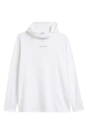 TENŌRE Logo Graphic Hooded T-shirt