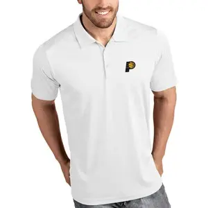 ANTIGUA Indiana Pacers Tribute Polo - White