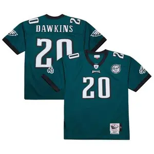 Mitchell & Ness Brian Dawkins Philadelphia Eagles 2007 Authentic Throwback Retired Player Jersey