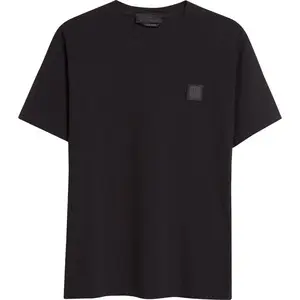 Stone Island Compass Logo Patch Short Sleeve T-shirt - Black