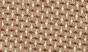 CLIFTON WILSON Diamond Wool Pocket Square - Brown