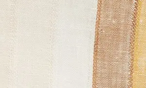CLIFTON WILSON Stripe Linen Pocket Square