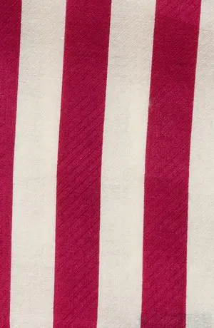 CLIFTON WILSON Stripe Silk Pocket Square